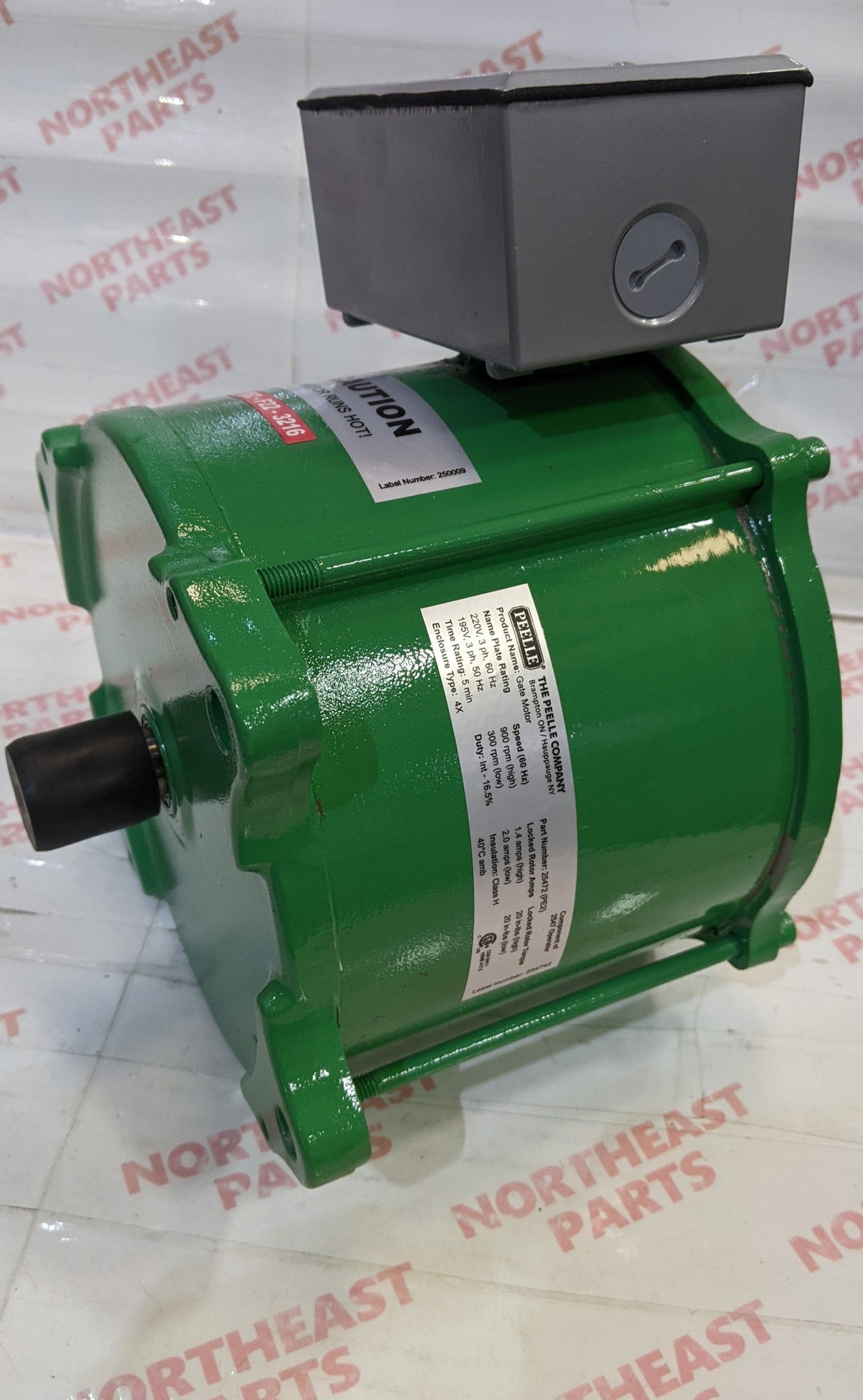 PEELLE Elevator Door Motor 25472U — Northeast Parts