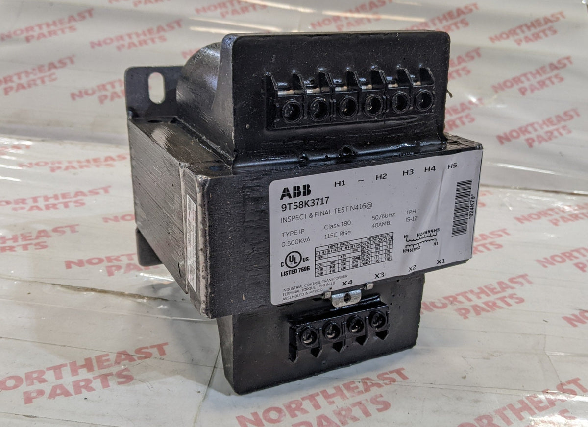 ABB General Purpose Transformer 9T58K3717 — Northeast Parts