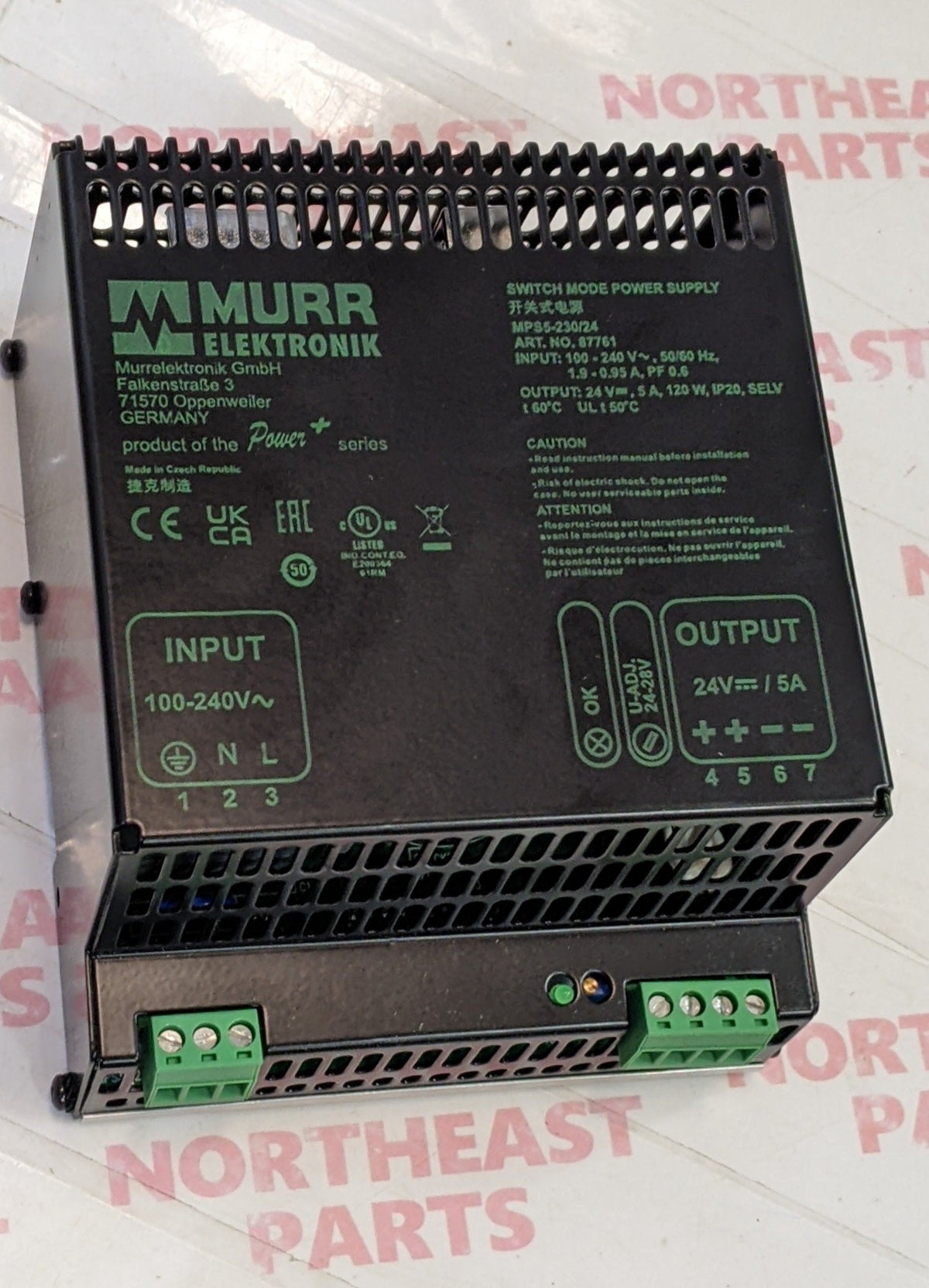 MURR ELEKTRONIK Power Supply 87761 — Northeast Parts