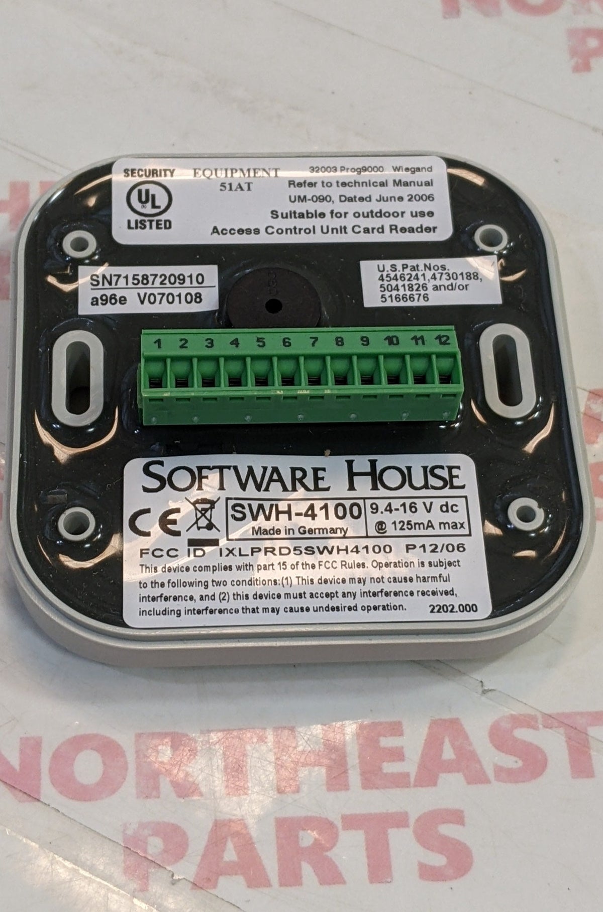 Software House SWH-4100 — Northeast Parts