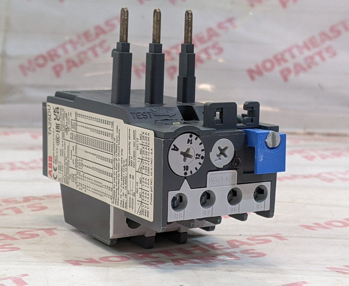 ABB Thermal Overload Relay TA25DU14 — Northeast Parts